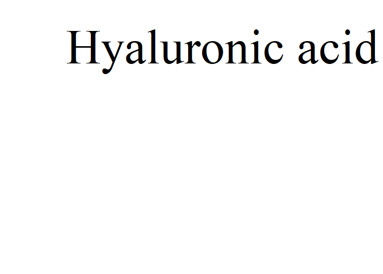 Hyaluronic acid | Endogenous Metabolite | Inhibitor | TargetMol