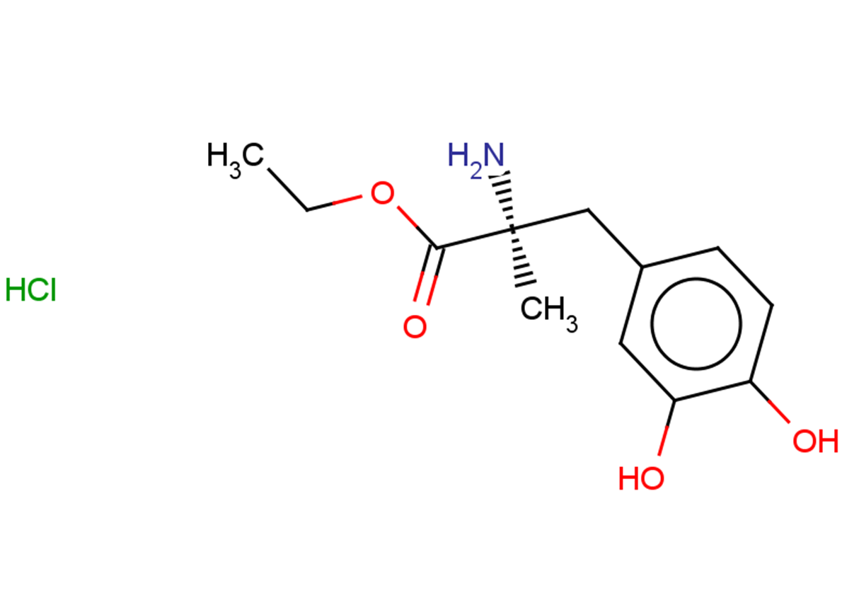 Methyldopate hydrochloride | | TargetMol
