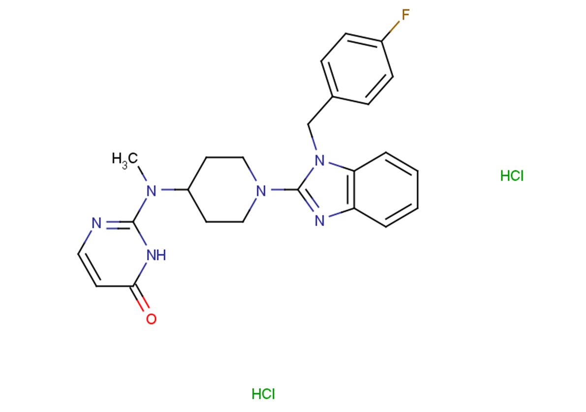 Mizolastine dihydrochloride | Inhibitor | TargetMol