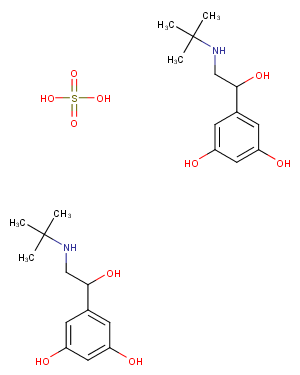 Terbutaline Sulfate | Antibacterial | Adrenergic Receptor | Antibiotic ...