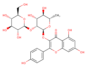Kaempferol-3-O-β-D-glucosyl(1-2)rhamnoside | Inhibitor | TargetMol