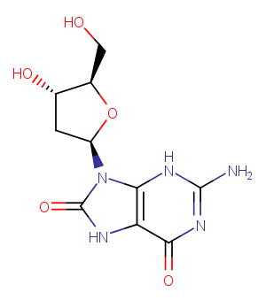 8-Hydroxy-2'-deoxyguanosine | Endogenous Metabolite | TargetMol