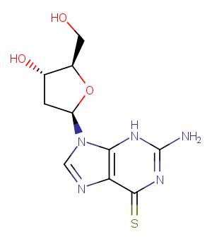 6-Thio-2'-Deoxyguanosine | DNA/RNA Synthesis | Inhibitor | TargetMol