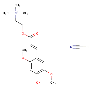 Sinapine thiocyanate | AChE | P-gp | TargetMol