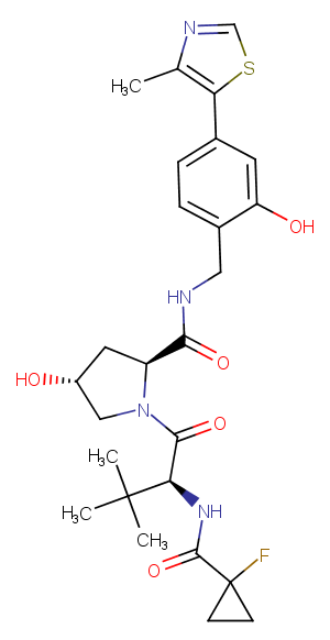 VH032-cyclopropane-F | Inhibitor | Ligand for E3 Ligase | TargetMol