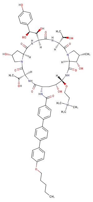 Rezafungin | Inhibitor | Antifungal | TargetMol