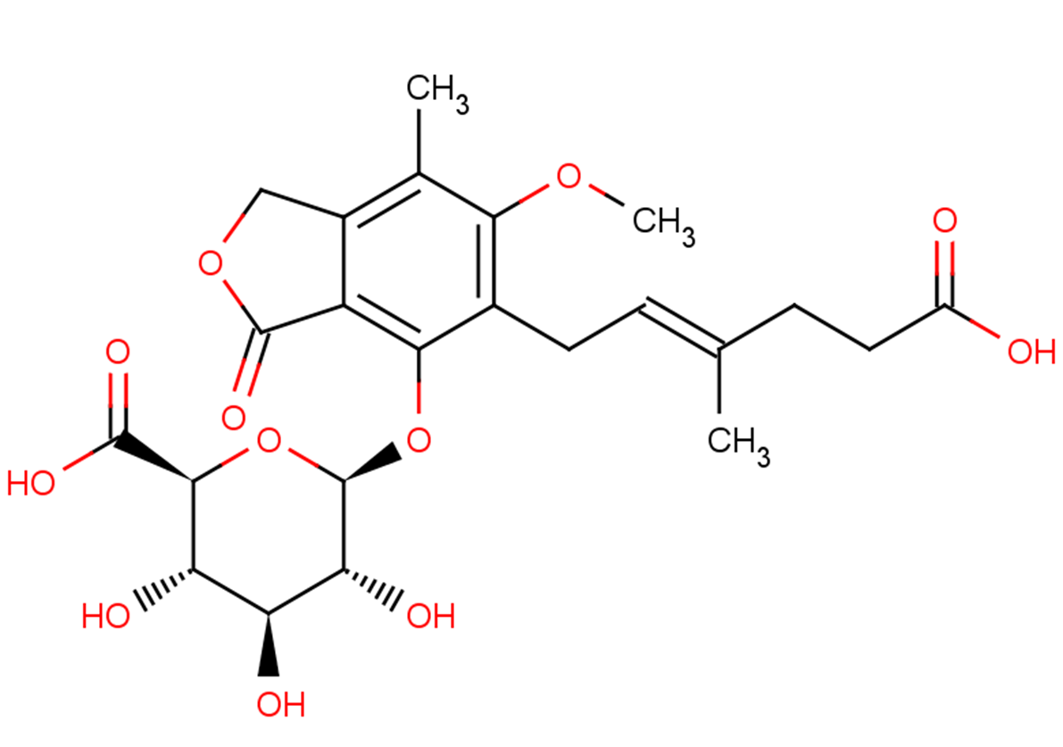 Mycophenolic acid-β-D-glucuronide solution | Inhibitor | TargetMol