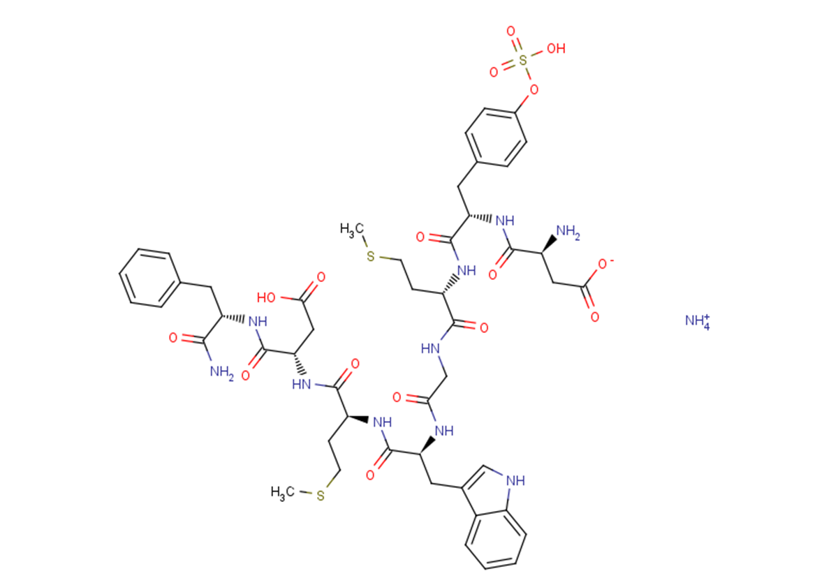 Sincalide ammonium | cholecystokinin | TargetMol