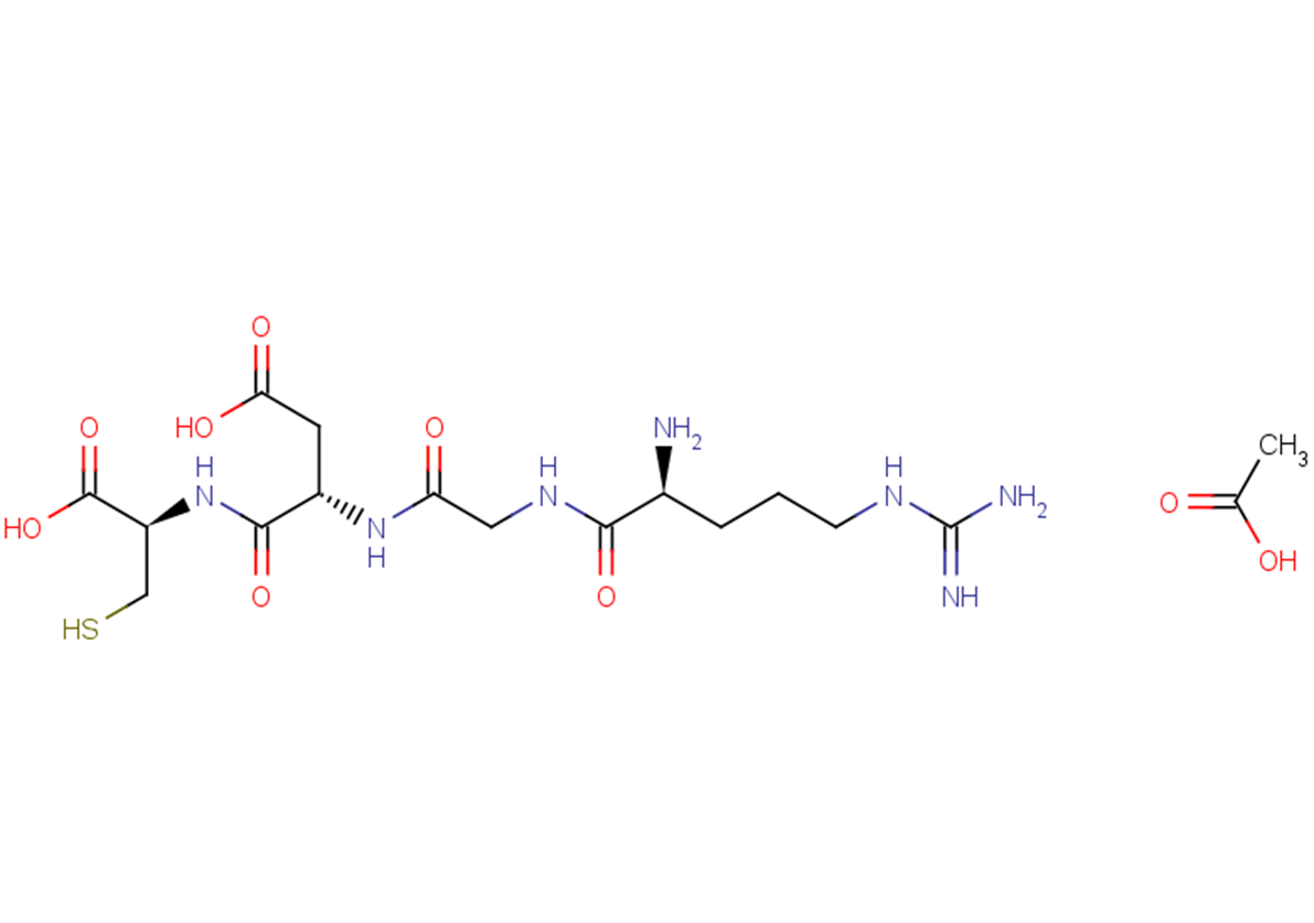 Arg-Gly-Asp-Cys acetate | Inhibitor | TargetMol