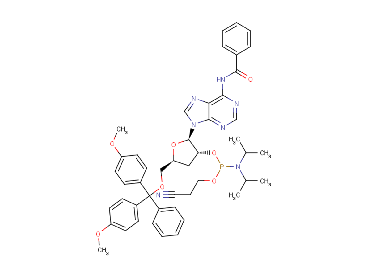 N6-Bz-5'-O-DMTr-3'-deoxyadenosine-2'-O-CED-phosphoramidite | Nucleoside ...