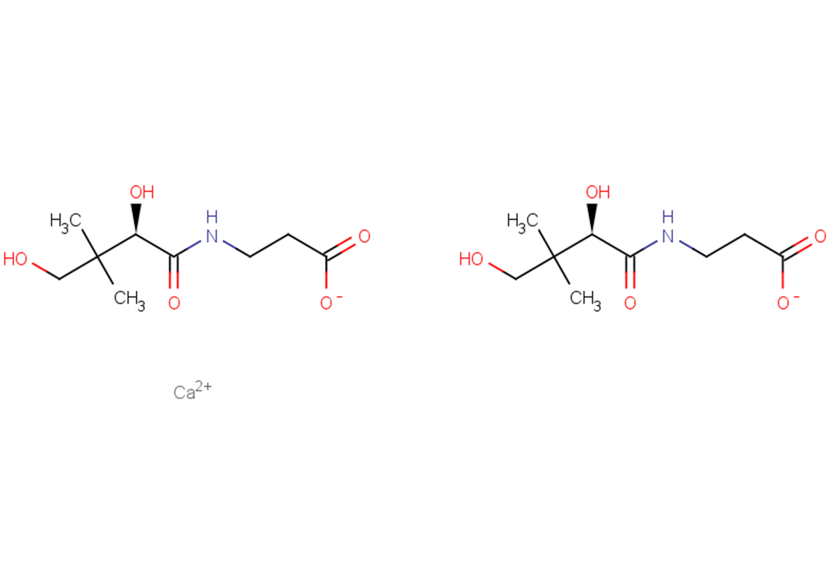 D-Pantothenic acid hemicalcium salt | Apoptosis | Endogenous Metabolite ...