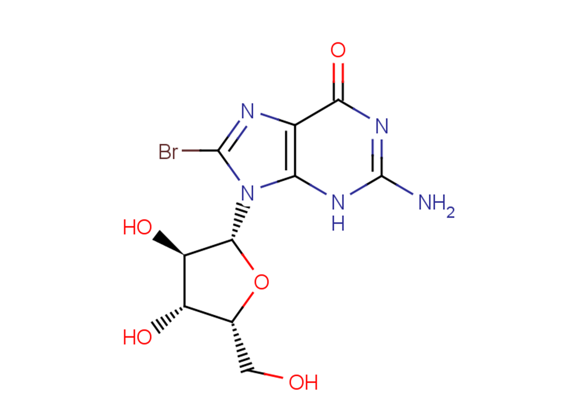 8-Bromo-9-(b-D-xylofuranosyl)guanine | | TargetMol