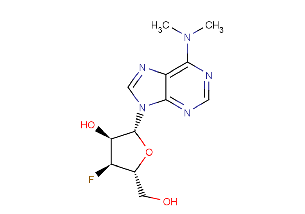 3’-Deoxy-3’-fluoro-N6,N6-dimethyladenosine | TargetMol