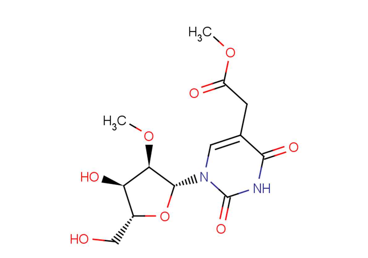 5-(Methoxycarbonyl)methyl-2’-O-Methyl uridine (2-OMe-MCM5U) | | TargetMol