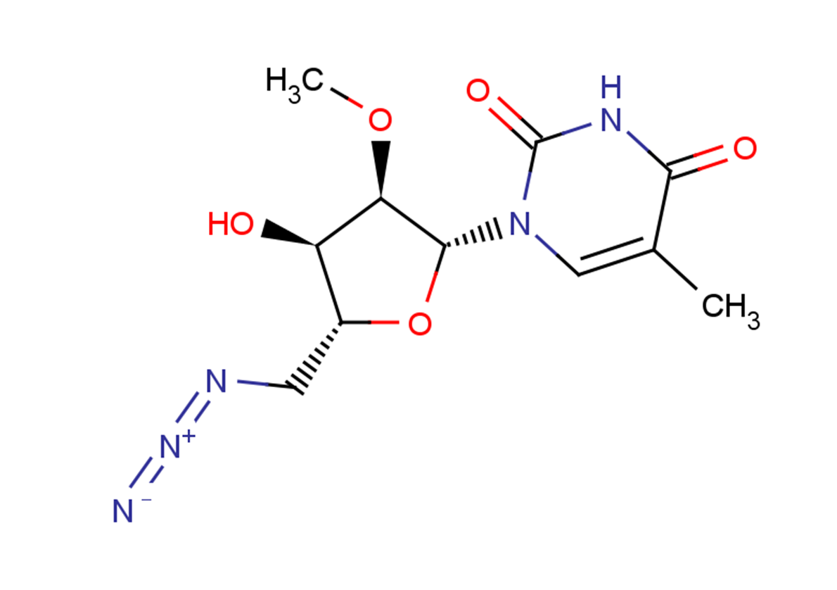 5’-Azido-5’-deoxy-2’-O-methyl-5-methyluridine | | TargetMol
